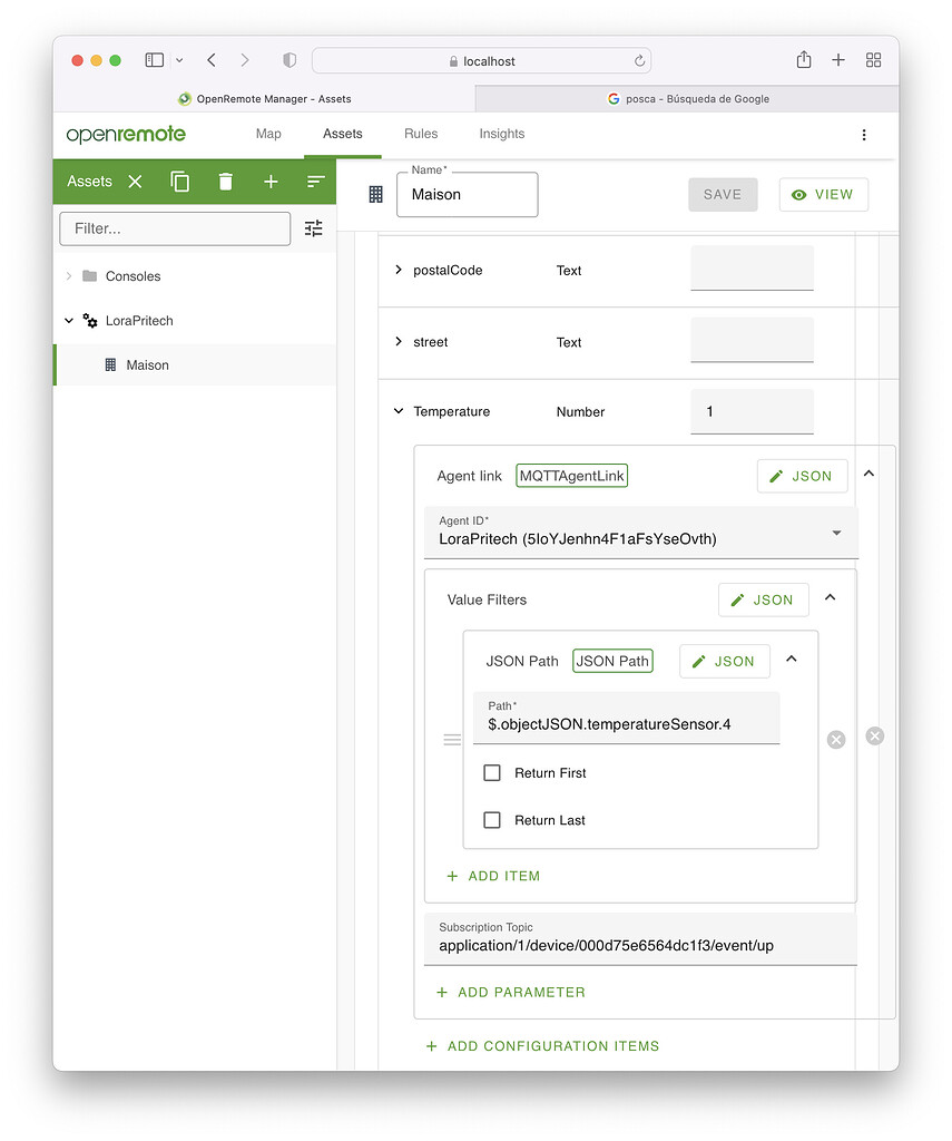 Return Value from JSON - Agents, Protocols and APIs - OpenRemote