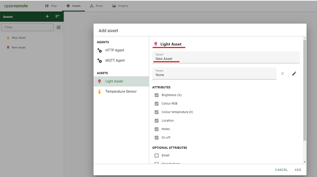 Translation of Asset Name - Manager UI - OpenRemote