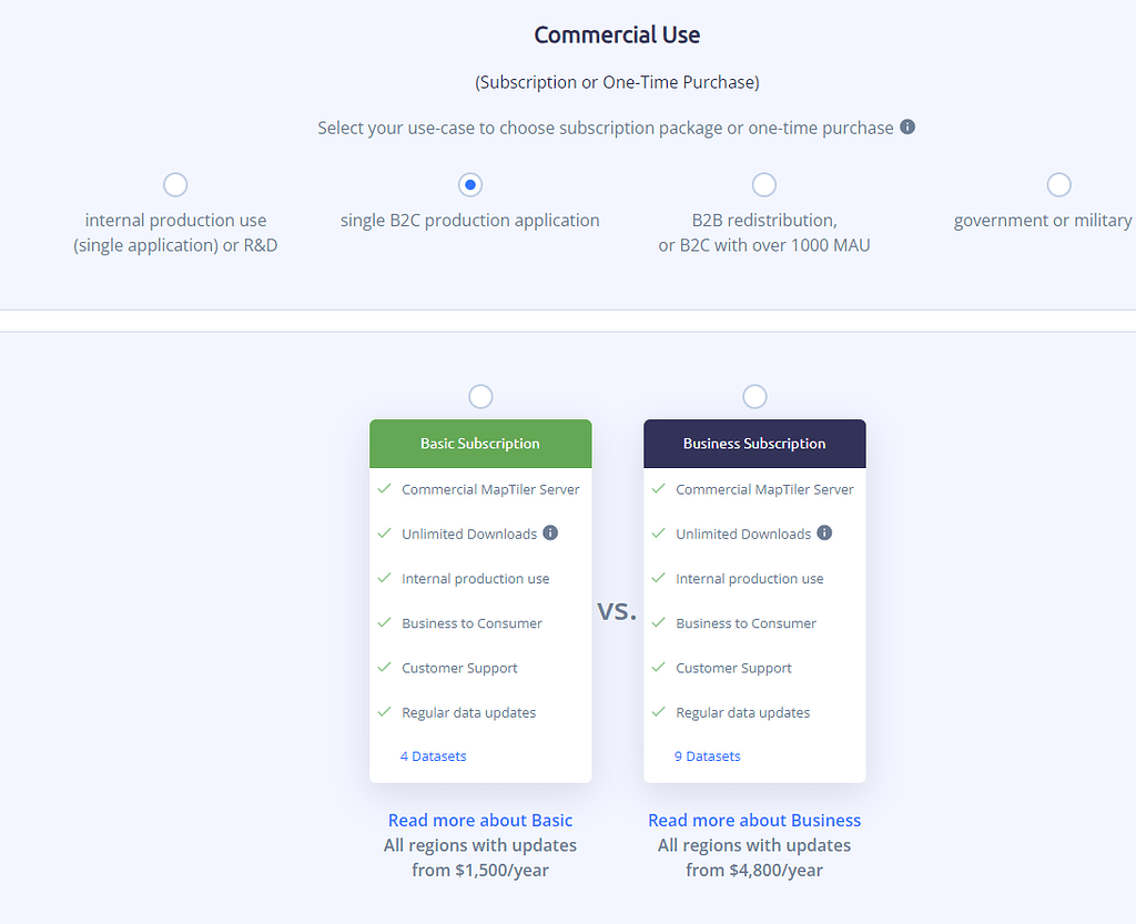 Map Licensing Requirements - Custom Deployment - OpenRemote