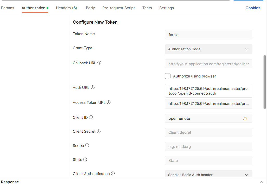 Rest Api Test With Postman Custom Deployment Openremote