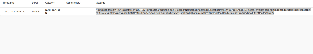 Email Notification Error - Custom Deployment - OpenRemote